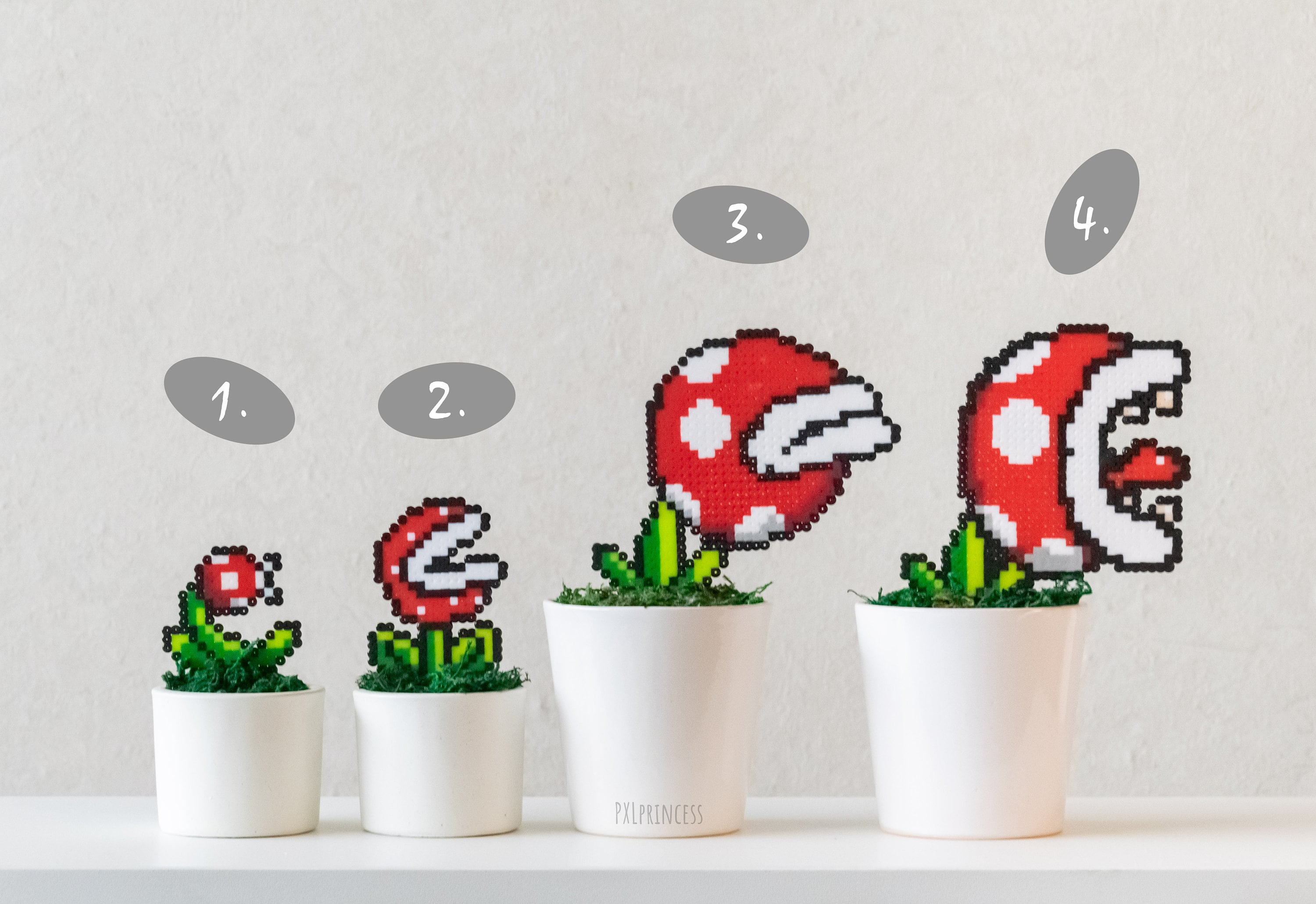Mario Piranha Plant Pixel