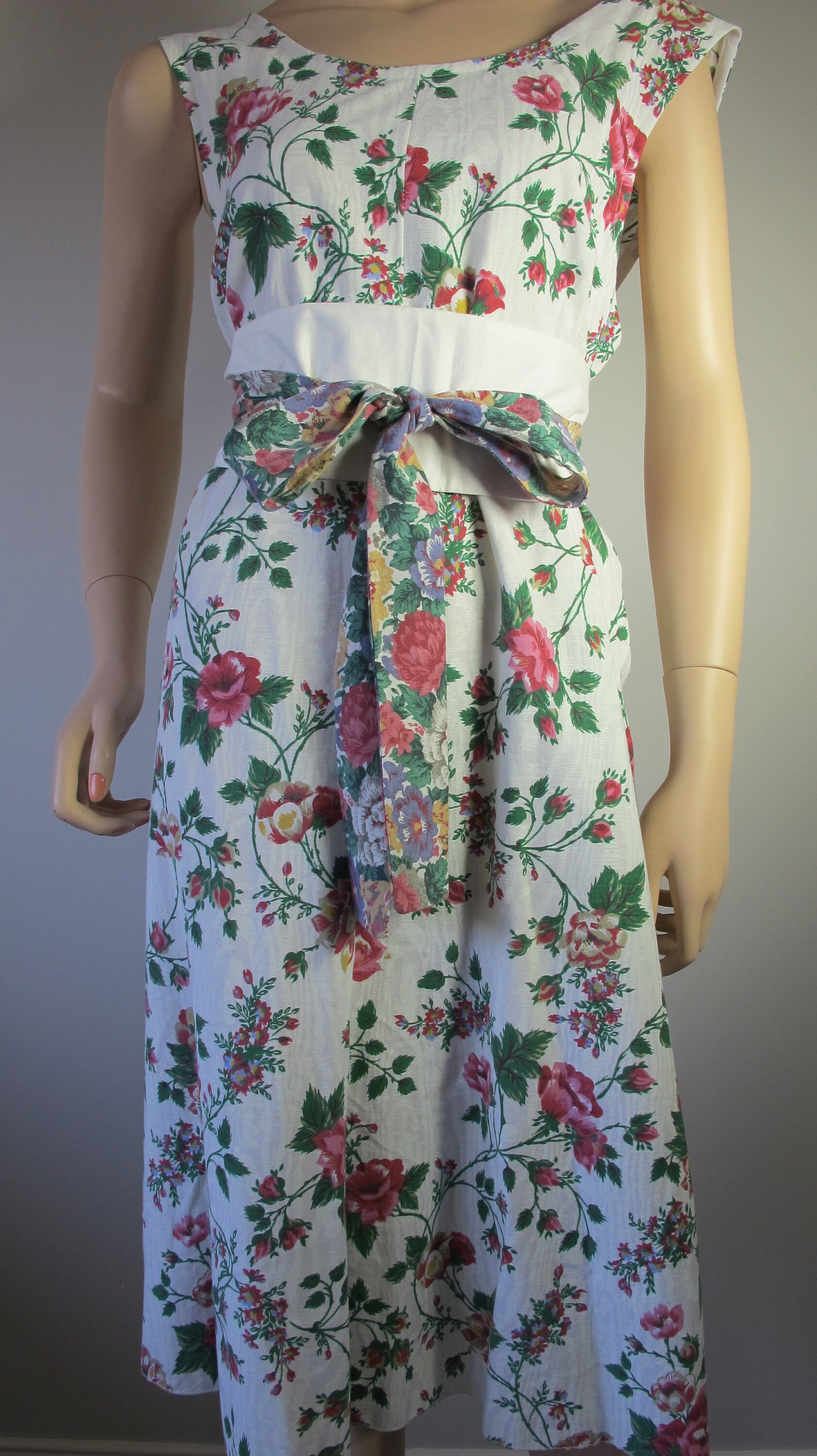 TWO Eco Sundresses in ONE With Swing or Fifties Waist - Etsy