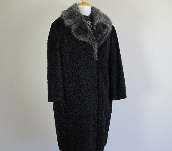 Beautiful Wool French 1950s Faux Astrakhan Amazing Condition - Etsy