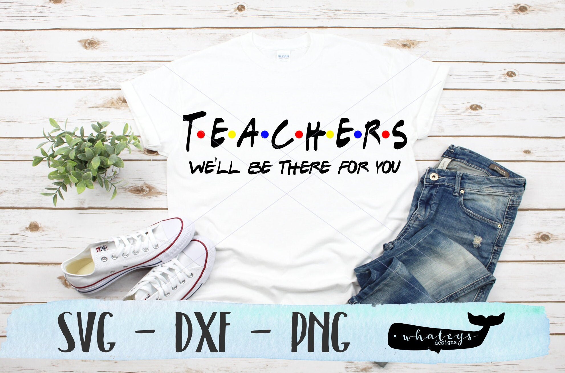 Teachers We'll Be There for You SVG, Back to School Cut File ...