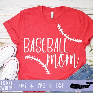 Baseball SVG, Mom PNG, Sports DXF, Field Cut File, Bat and Ball Clip ...