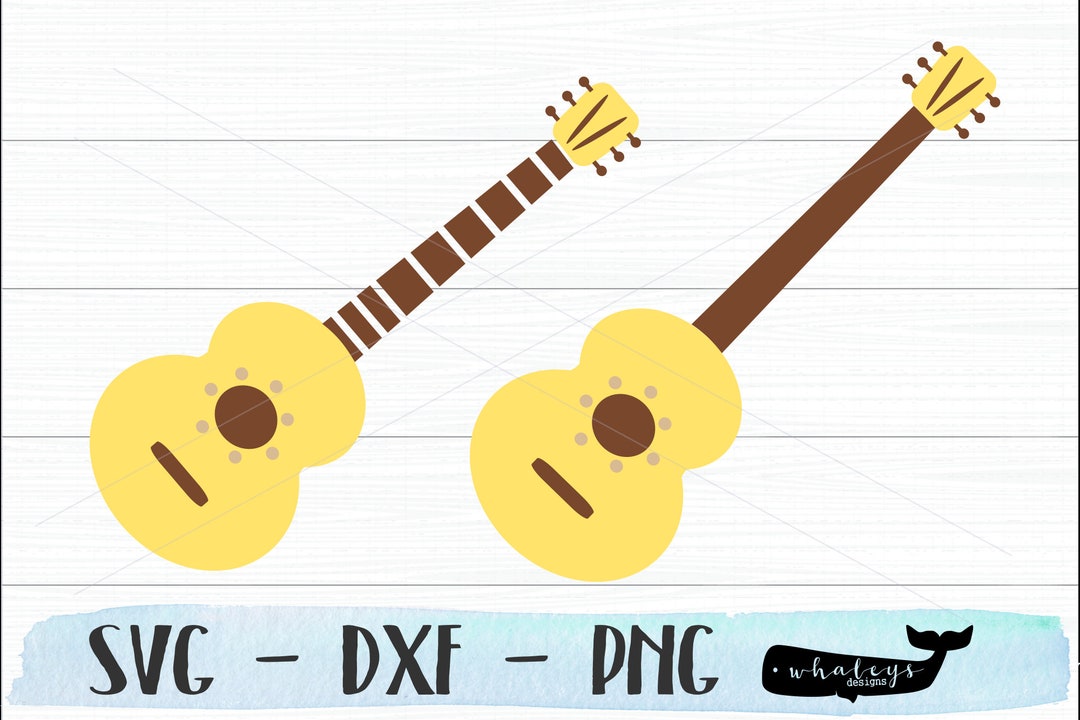 Guitar SVG, Music DXF, Song PNG, Vinyl Decor, Instrument Silhouette ...
