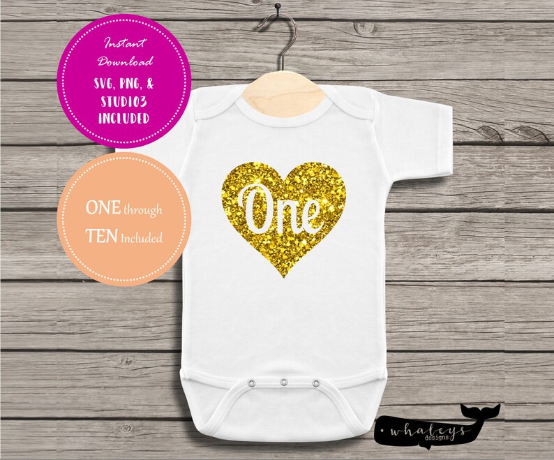 Numbers One to Ten SVG PNG Studio3. Perfect for a DIY - Etsy