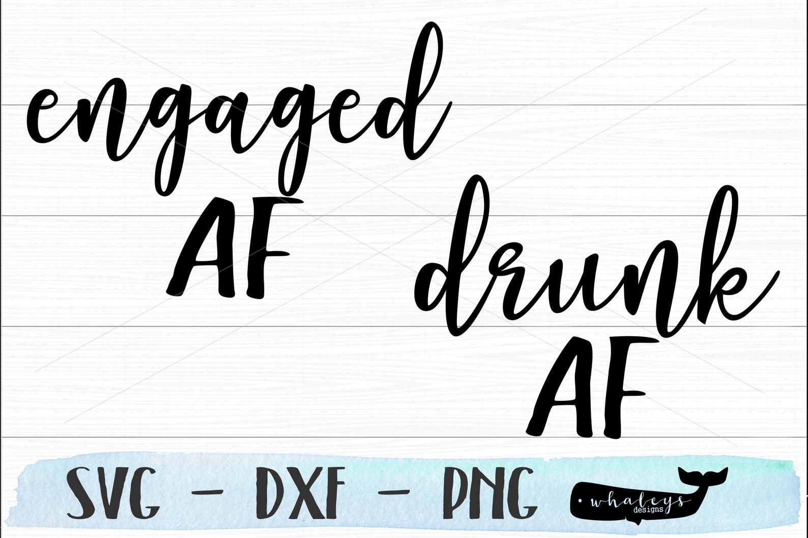 Engaged AF SVG Drunk AF Dxf Bachelorette Party Cut File | Etsy