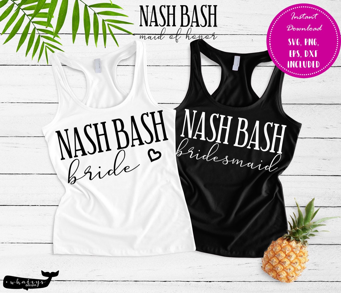Nash Bash Bride Nash Bash Bridesmaid Nash Bash Maid of Honor - Etsy