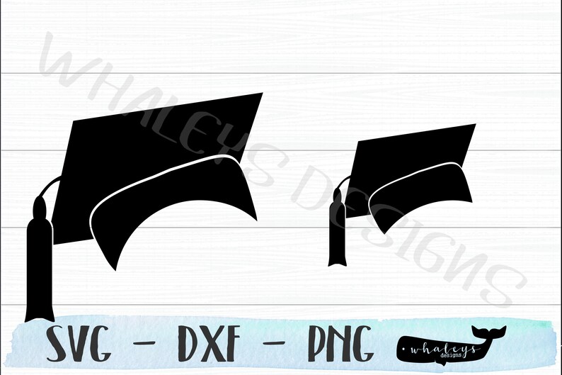 Graduation Cap Monogram SVG High School College Graduation - Etsy