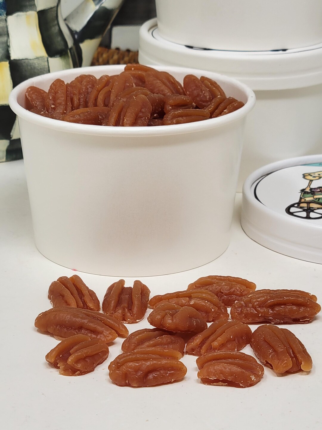 Wax Nut Embeds Pecans Candle Making Supplies Fake Food Movie Props - Etsy