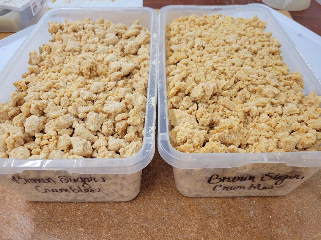 Brown Sugar Crumbles Candle Topping Sprinkles Embeds Fake Food Props - Etsy