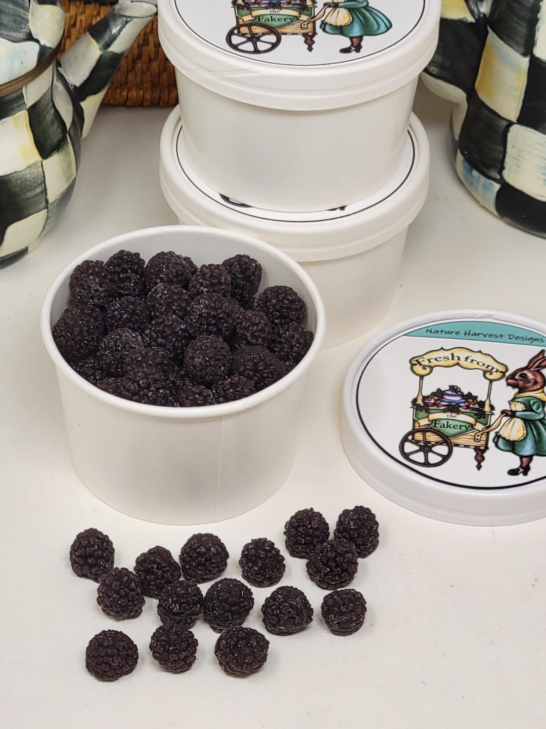 Wax Blackberries Embeds Candle Making Supplies Fake Food for Candles ...