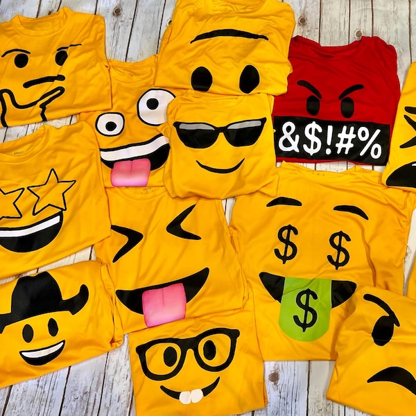 Emoji Shirts - Etsy
