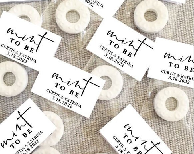 Personalized Wedding Matchbook Mints Covers. Mint to Be Mintbooks ...