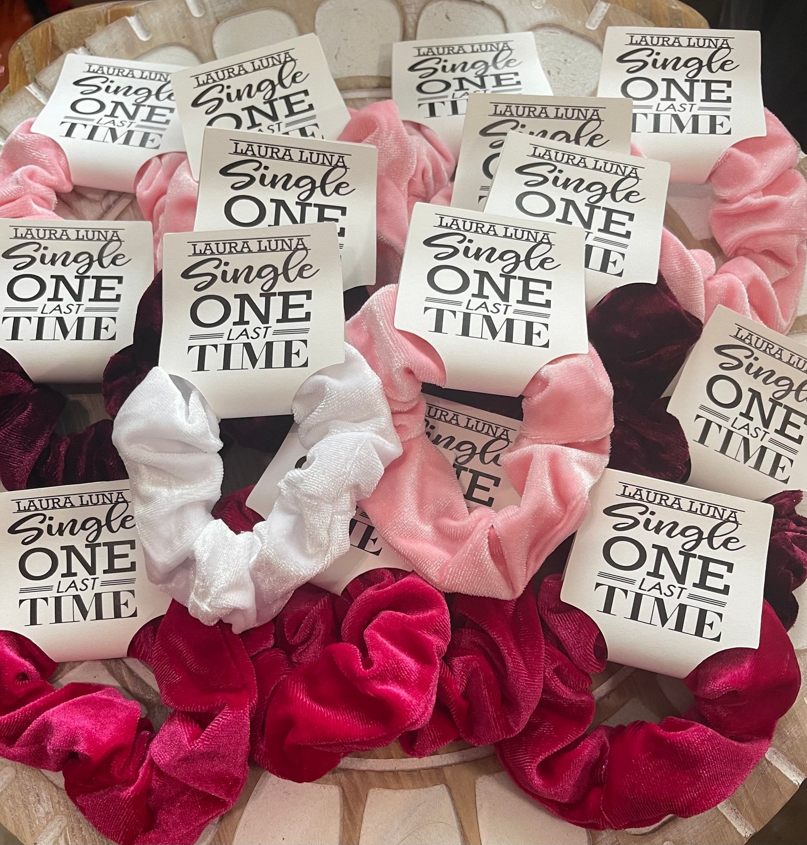 Single One Last Time Scrunchie Hair Scrunchies Scrunchie - Etsy