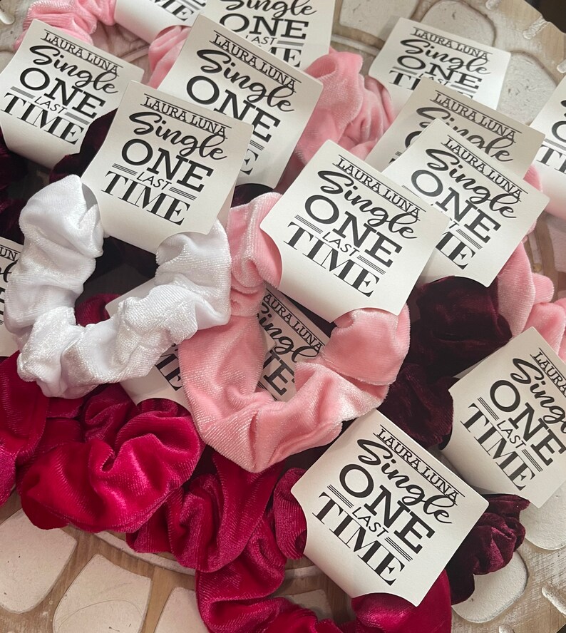 Single One Last Time Scrunchie Hair Scrunchies Scrunchie - Etsy