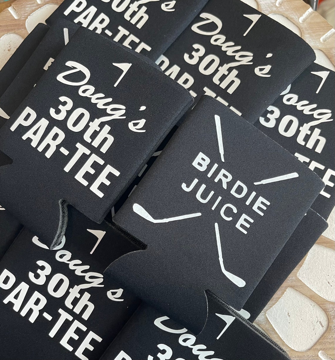 30th Partee Can Coolers Personalized Bachelor Party Favor | Etsy