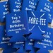 Foretee Birthday Can Cooler Golf Party Favor 40th Surprise Party ...