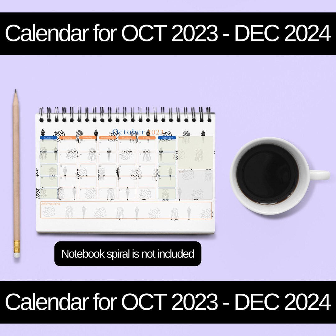 Affirmation Calendar 2024 Mindfulness Activities Mindfulness Calendar ...