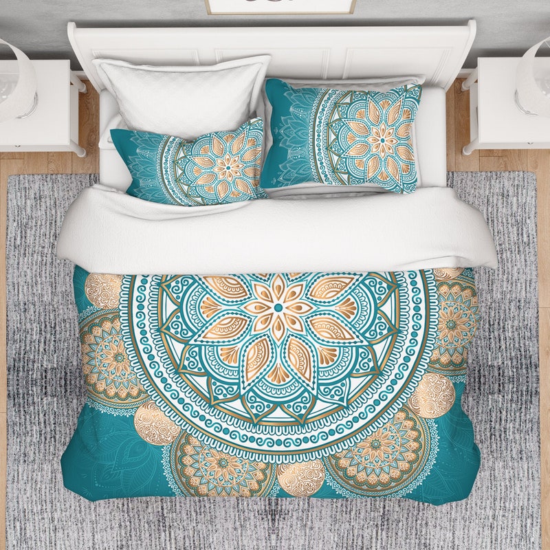 Orange Comforter - Etsy