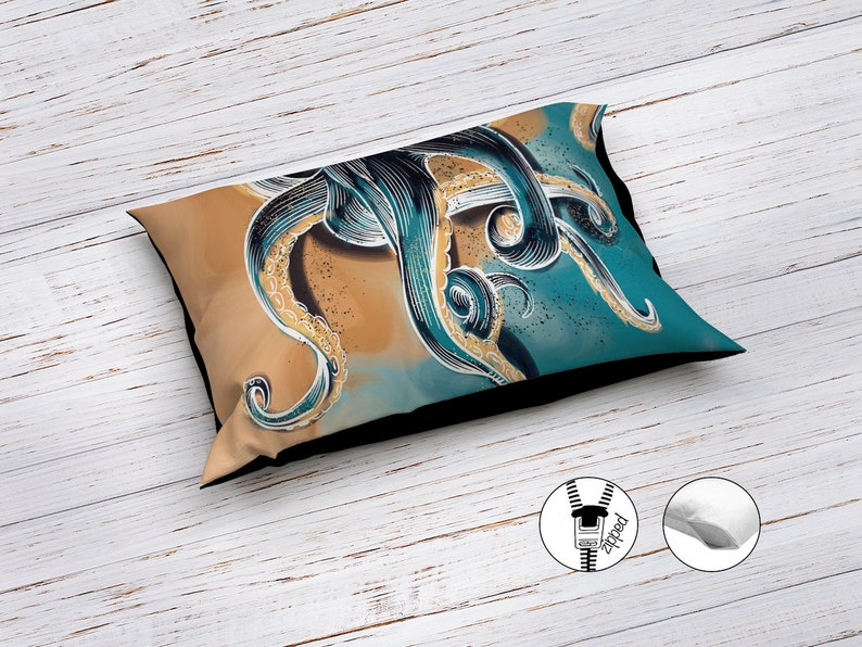 Octopus Bedding Tentacles Bedding Octopus Duvet Cover Blue - Etsy