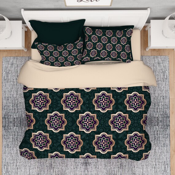 Moroccan Bedding Purple