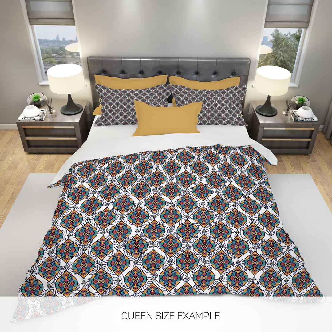Moroccan Style Bedding Moroccan Decor Vintage Bedding Decor - Etsy