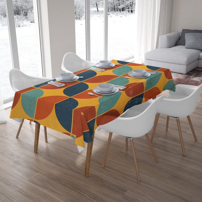 Retro Tablecloths - Etsy