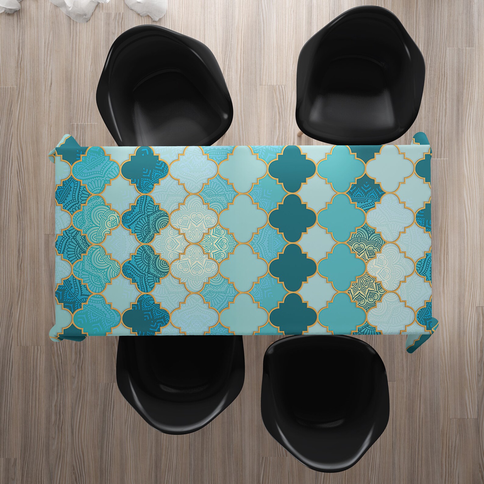 Moroccan Style Tablecloth Modern Tablecloth Marrakech - Etsy Hong Kong