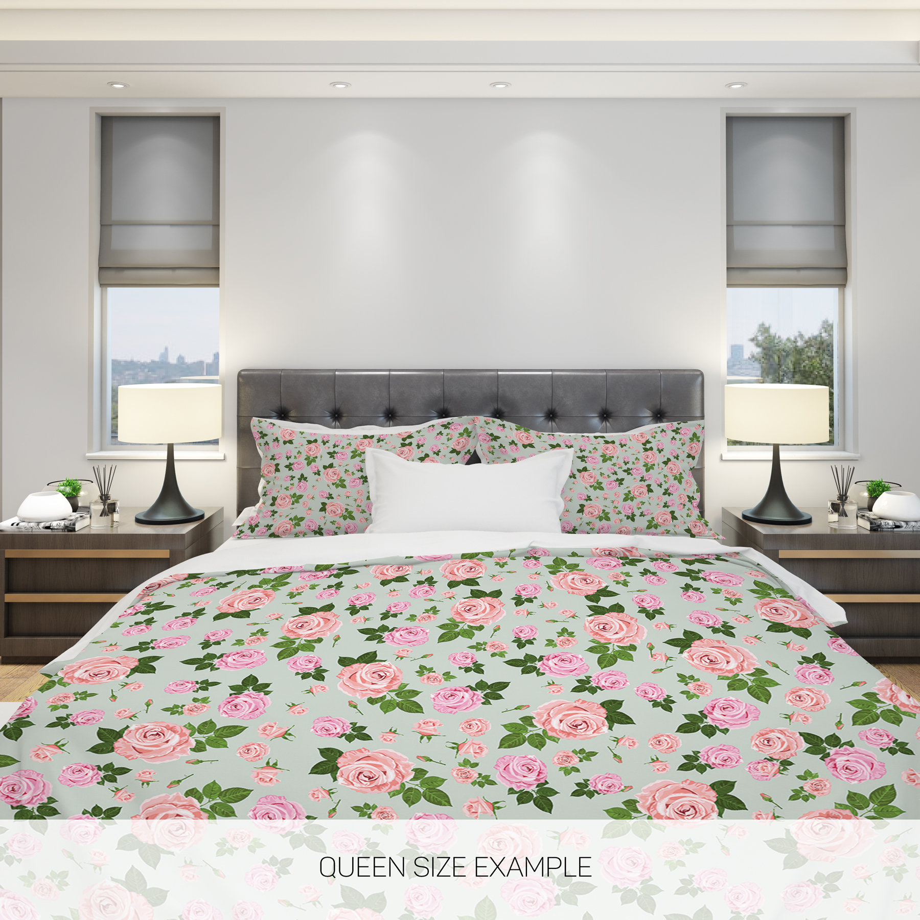 Floral Comforter Vintage Comforter Set Flower Comforter | Etsy