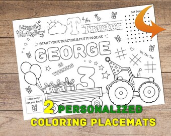 Tractor Party Favors - Etsy