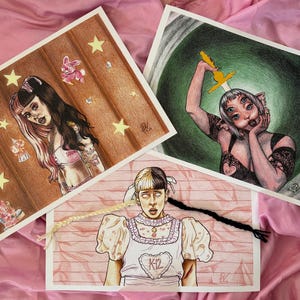 Melanie Trilogy 3 Piece Art Set - Etsy