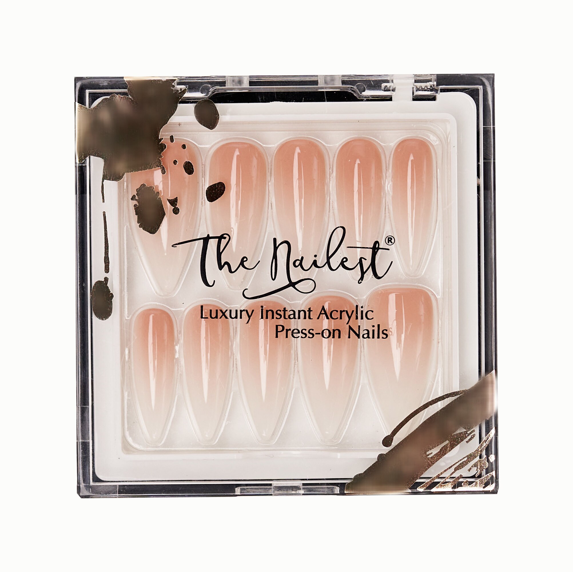 Instant Luxury Acrylic Press on Nails Acrylic Ombre Medium - Etsy