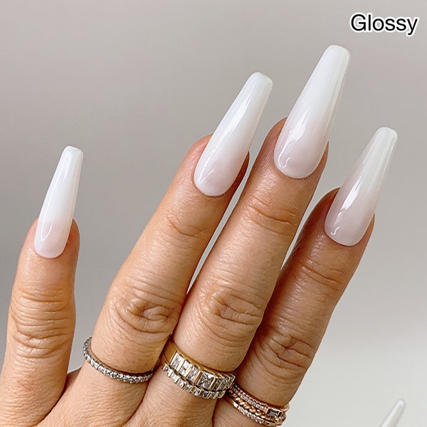 Matte Fake Nails - Etsy