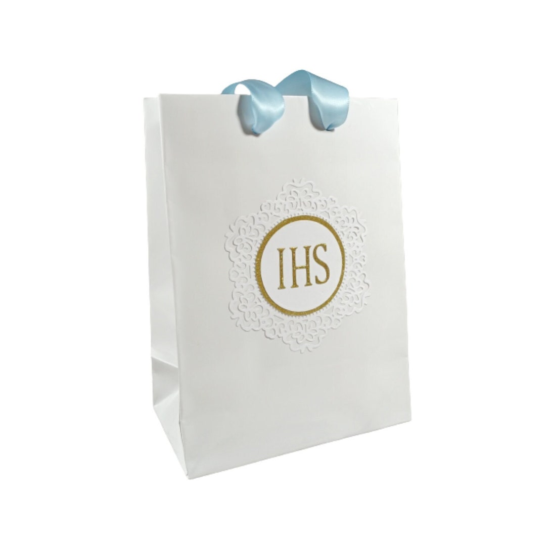 First Holy Communion Gift Bag, Welcome Elegant Party Favor Gift Bag - Etsy