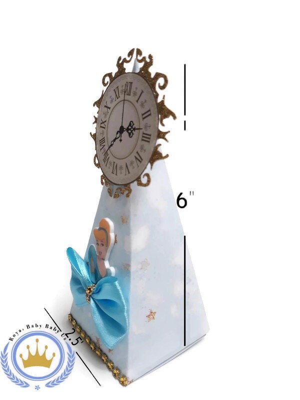 Birthday Party Favor Boxes/ Cinderella Candy Favor Gift Box/ - Etsy