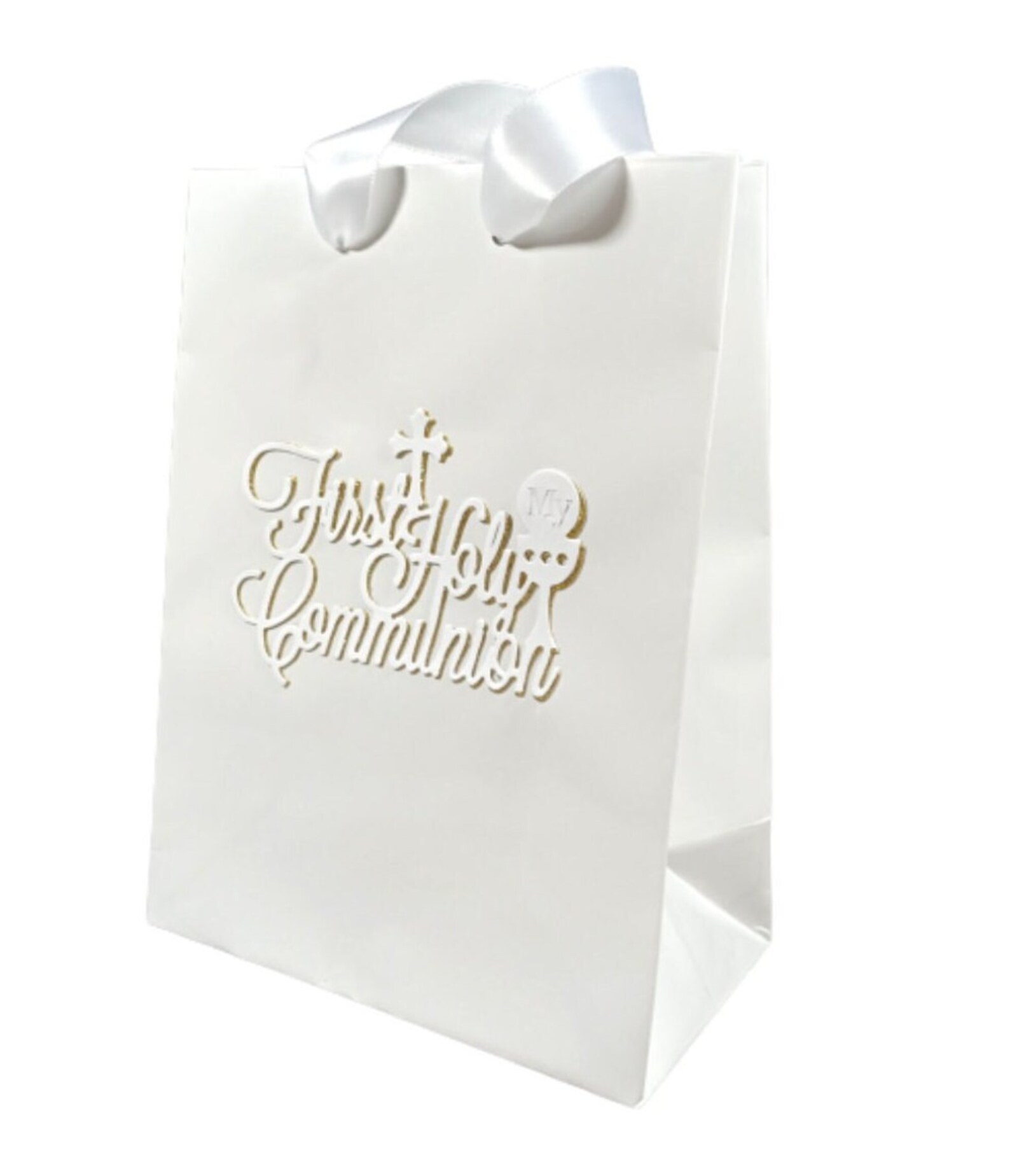 First Holy Communion Favor Gift Bags, Handmade Elegant Welcome Candy ...
