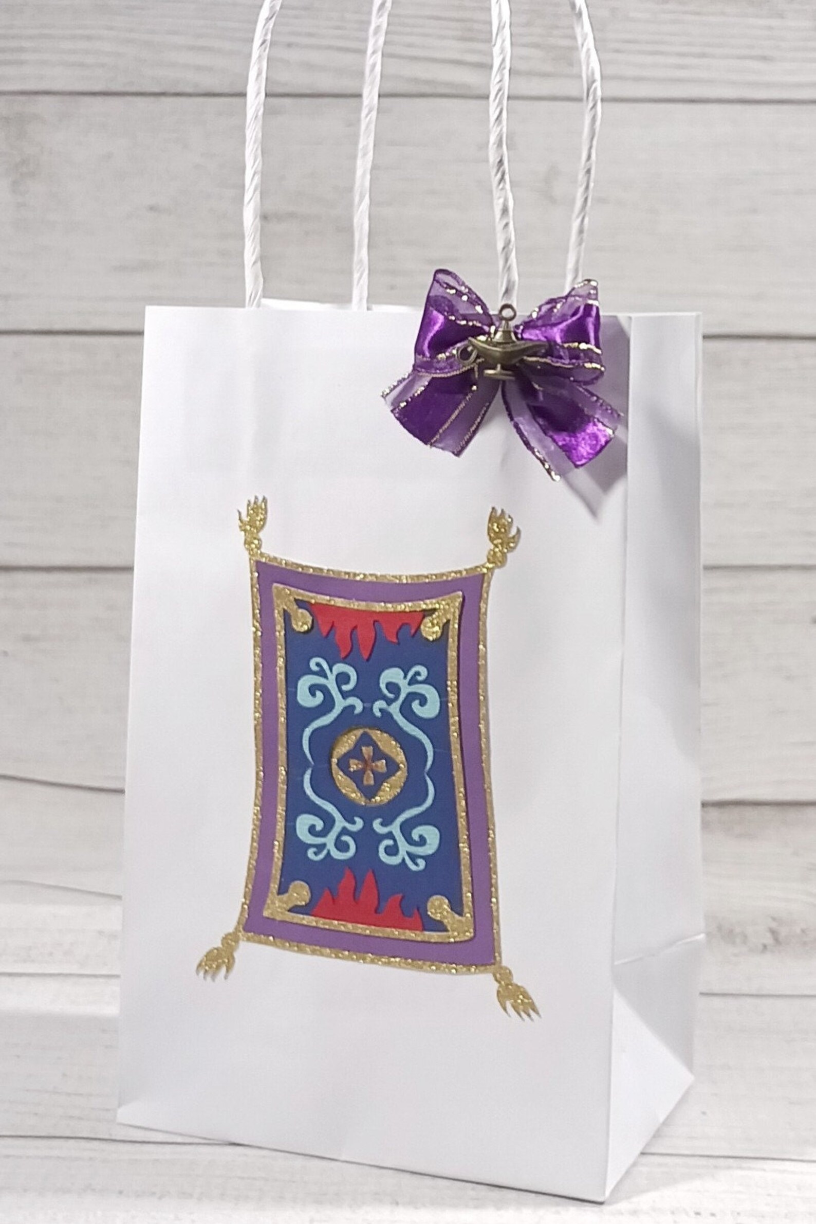 Princess Jasmine Aladdin Birthday Party Favor Gift Bags - Etsy