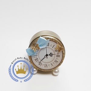 Alice in Wonderland Party Favor Boxes/ Rabbit Clock/ Birthday Favor ...