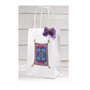 Princess Jasmine Aladdin Birthday Party Favor Gift Bags, Aladdin Magic ...