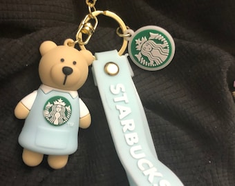 Starbucks Key Chain | Etsy