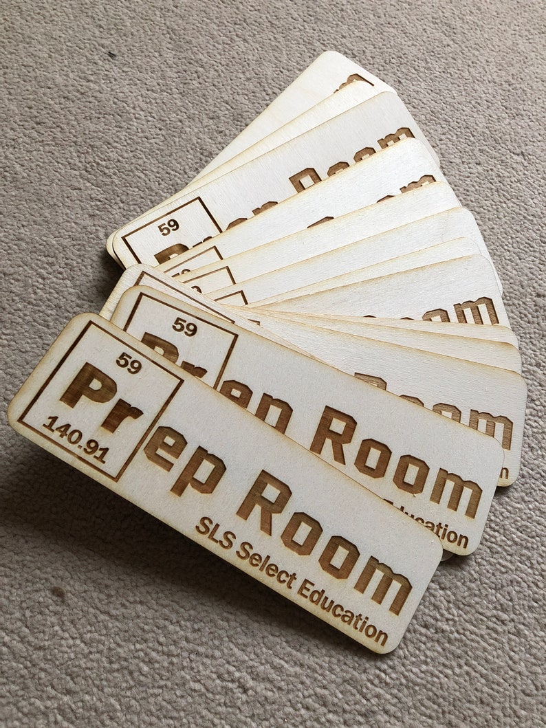 SLS Select Education Prep Room Door Sign - Etsy UK
