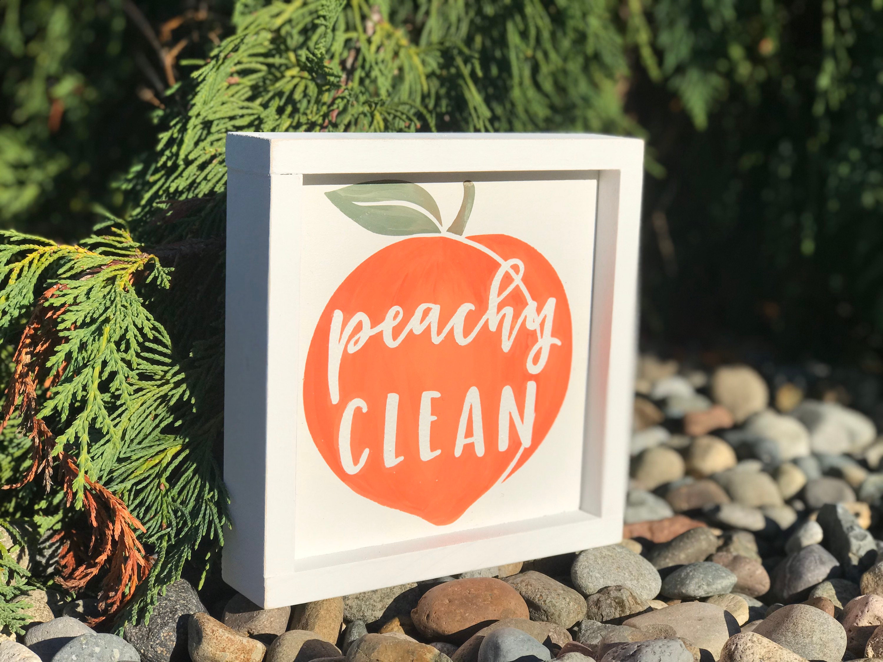 Peachy Clean Just Peachy Peachy Bathroom Decor Peachy - Etsy