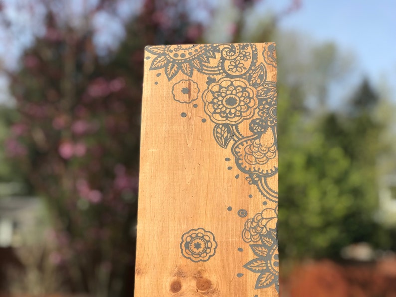 Growth Chart Ruler Growth Chart Paisley Nursery Decor - Etsy