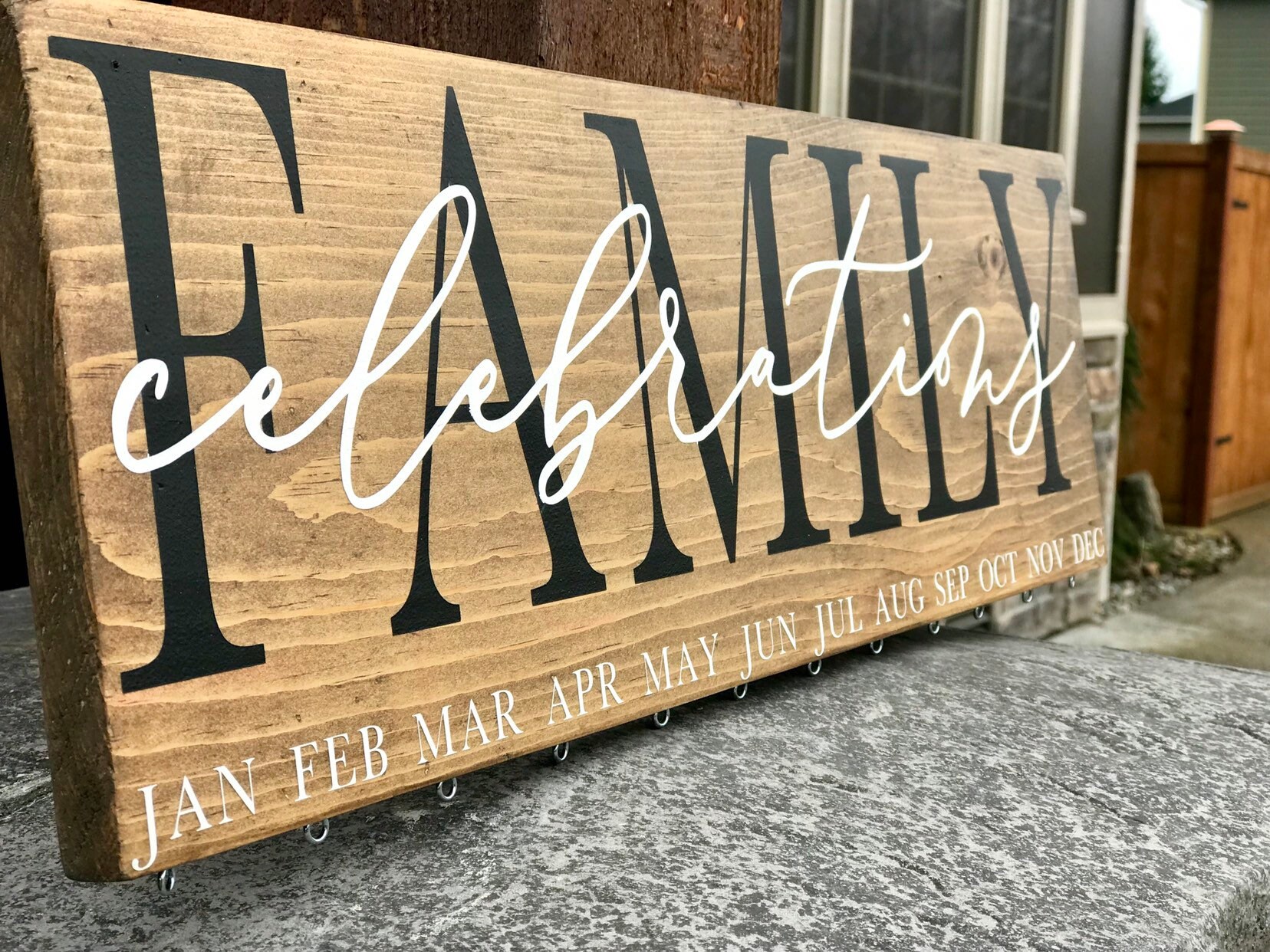 Family Celebration Sign Family Sign Family Gift Custom - Etsy