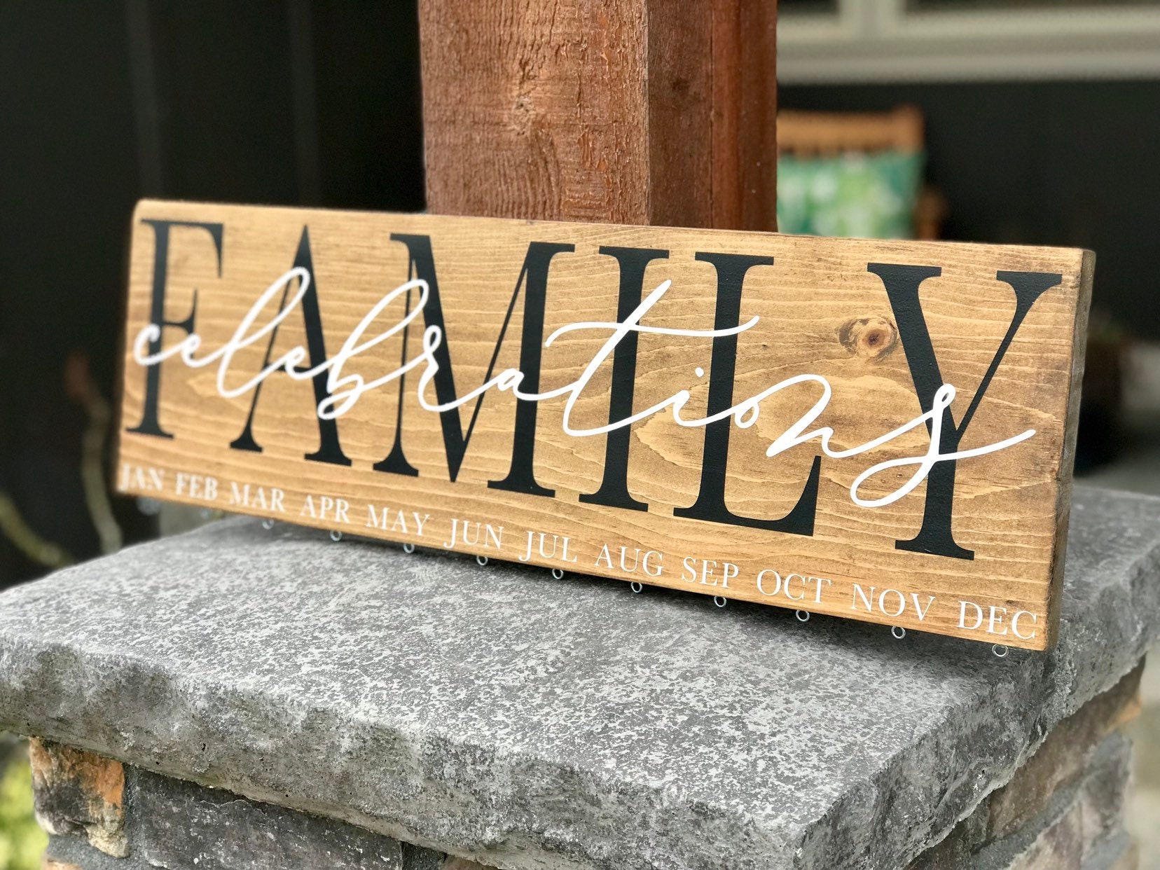 Family Celebration Sign Family Sign Family Gift Custom - Etsy
