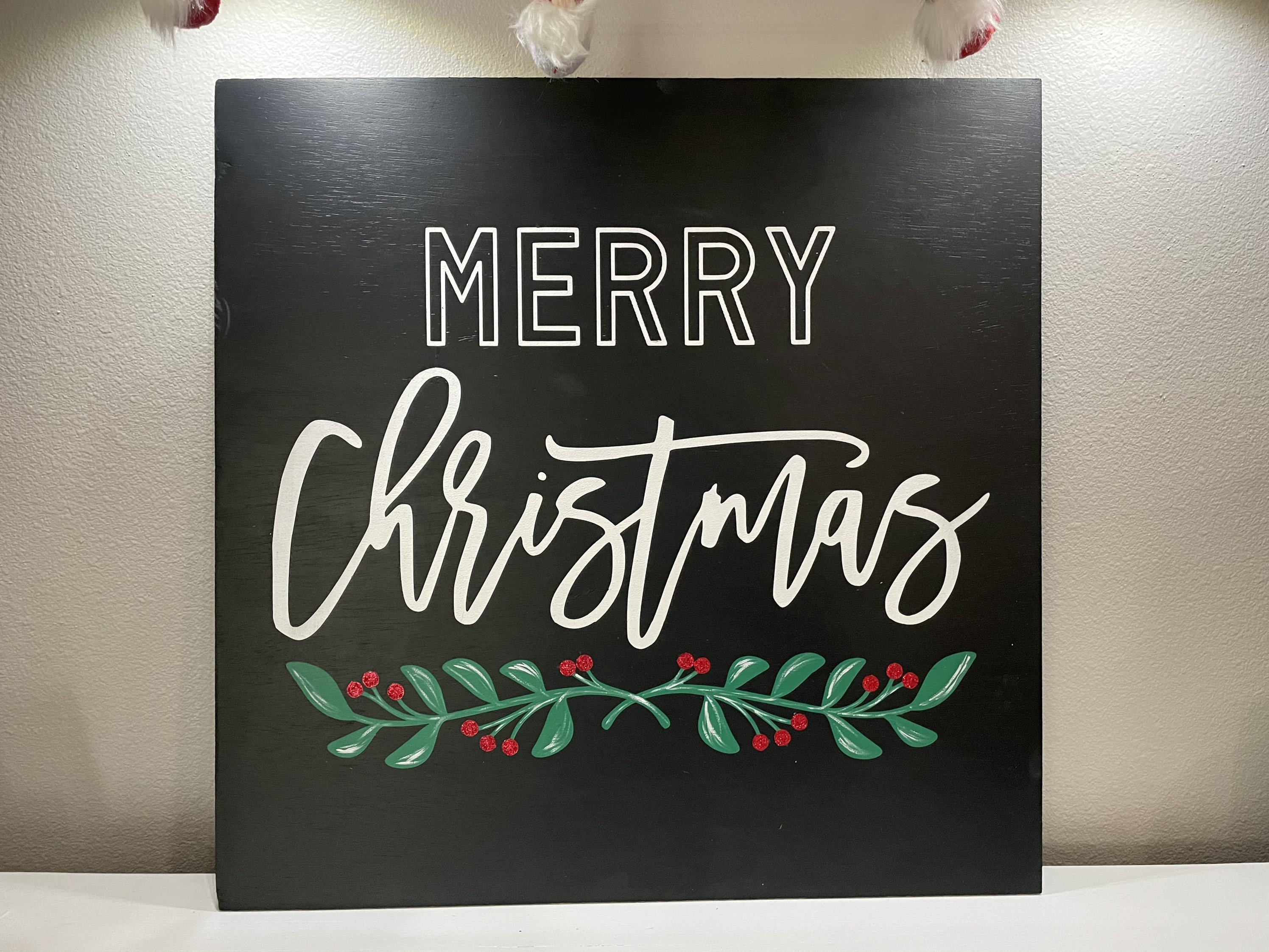 Merry Christmas Christmas Sign Decor | Etsy