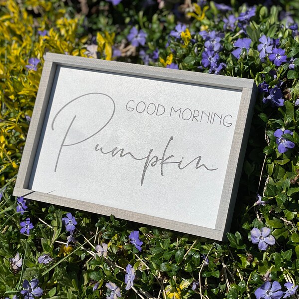 Morning Pumpkin - Etsy