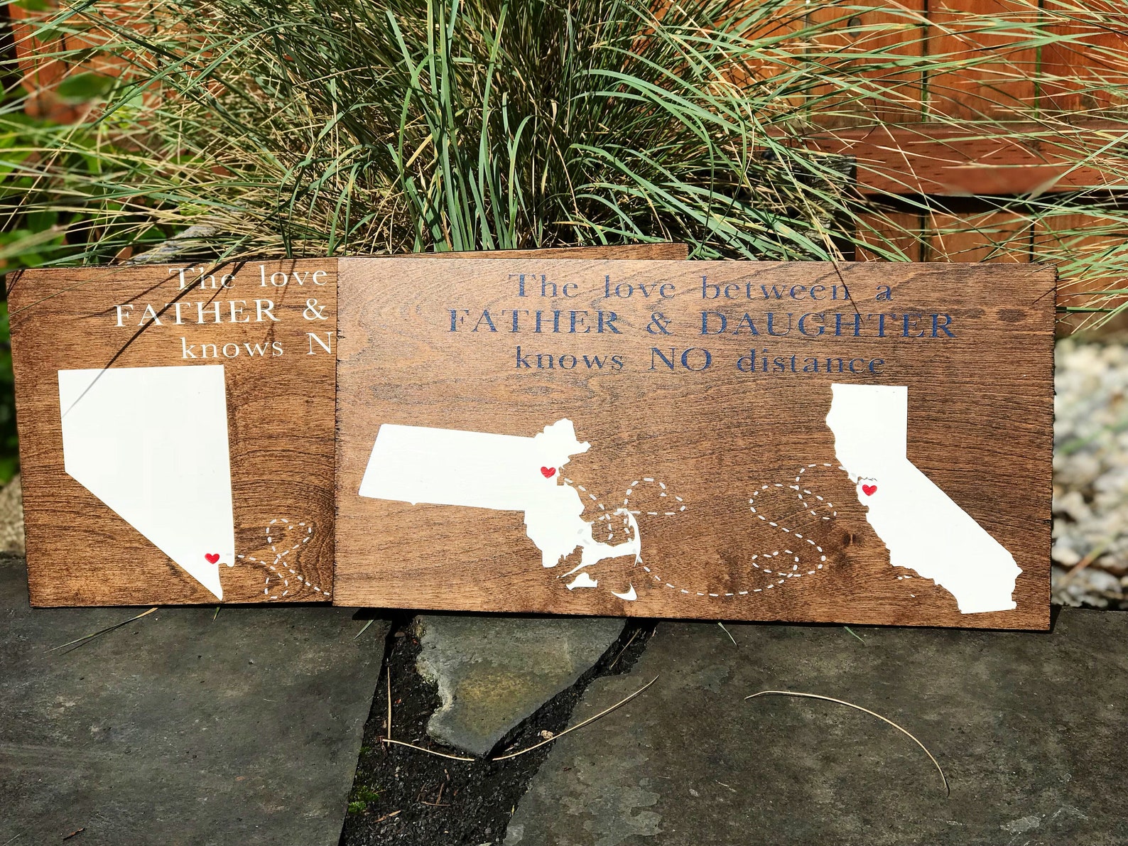 Fathers Day Fathers Day Gift Father Sign Father Daughter | Etsy