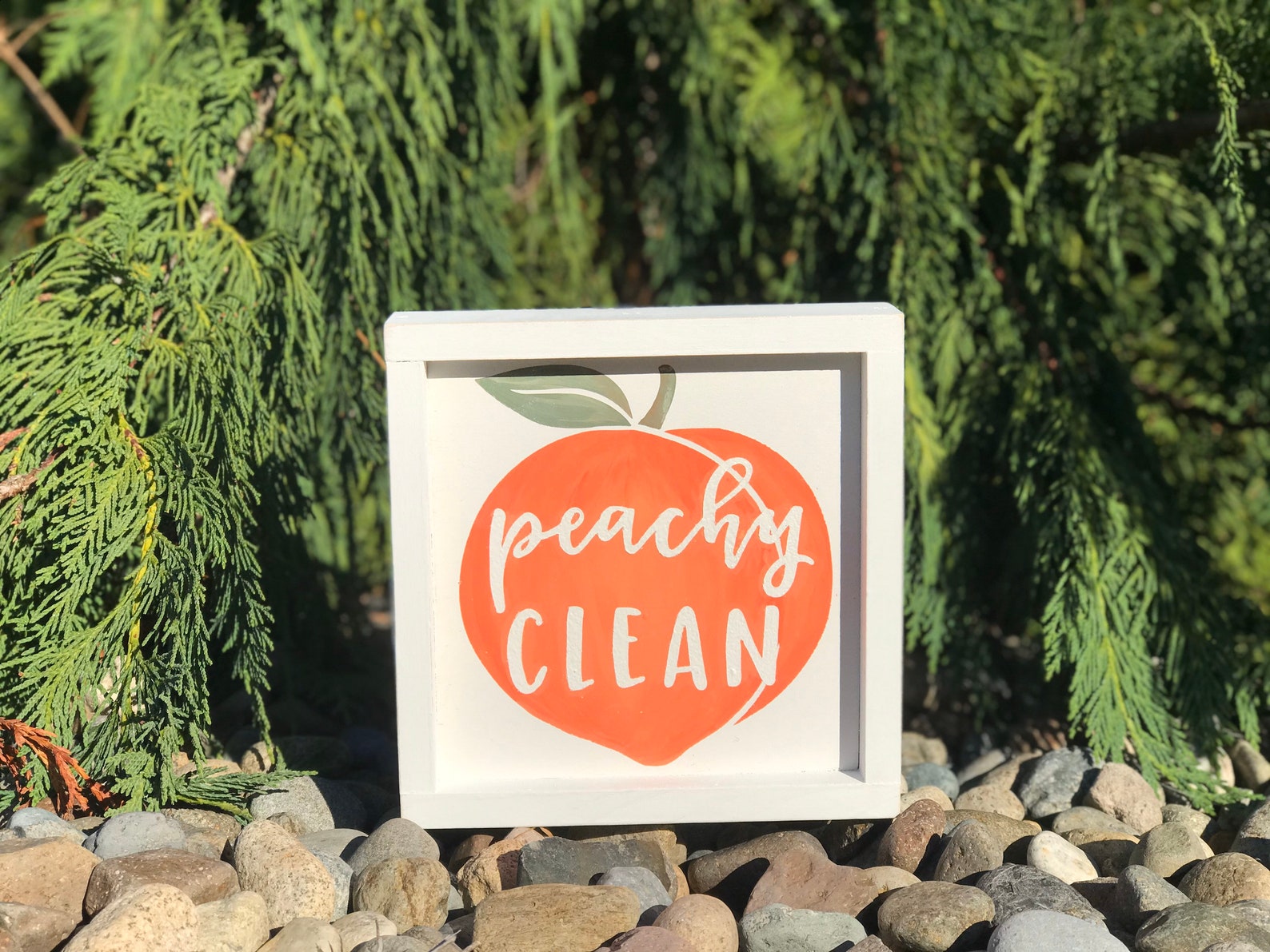 Peachy Clean Just Peachy Peachy Bathroom Decor Peachy - Etsy