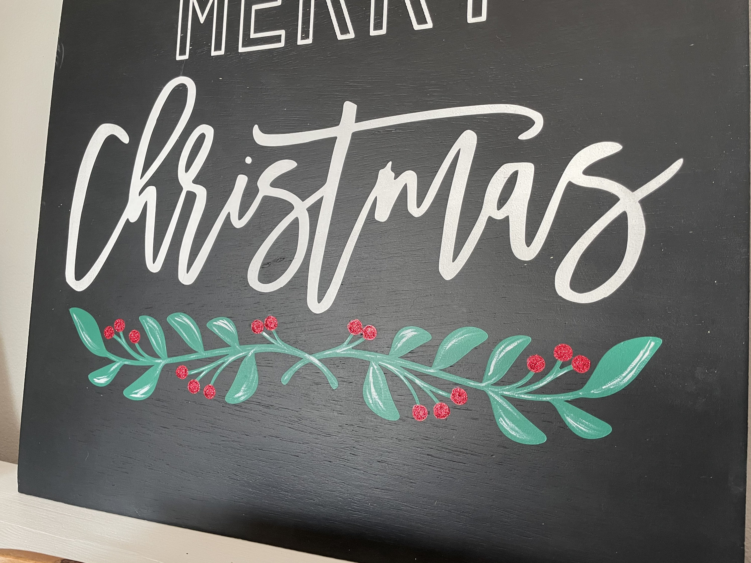 Merry Christmas Christmas Sign Decor | Etsy