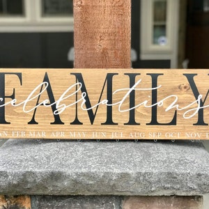 Family Celebration Sign Family Sign Family Gift Custom - Etsy
