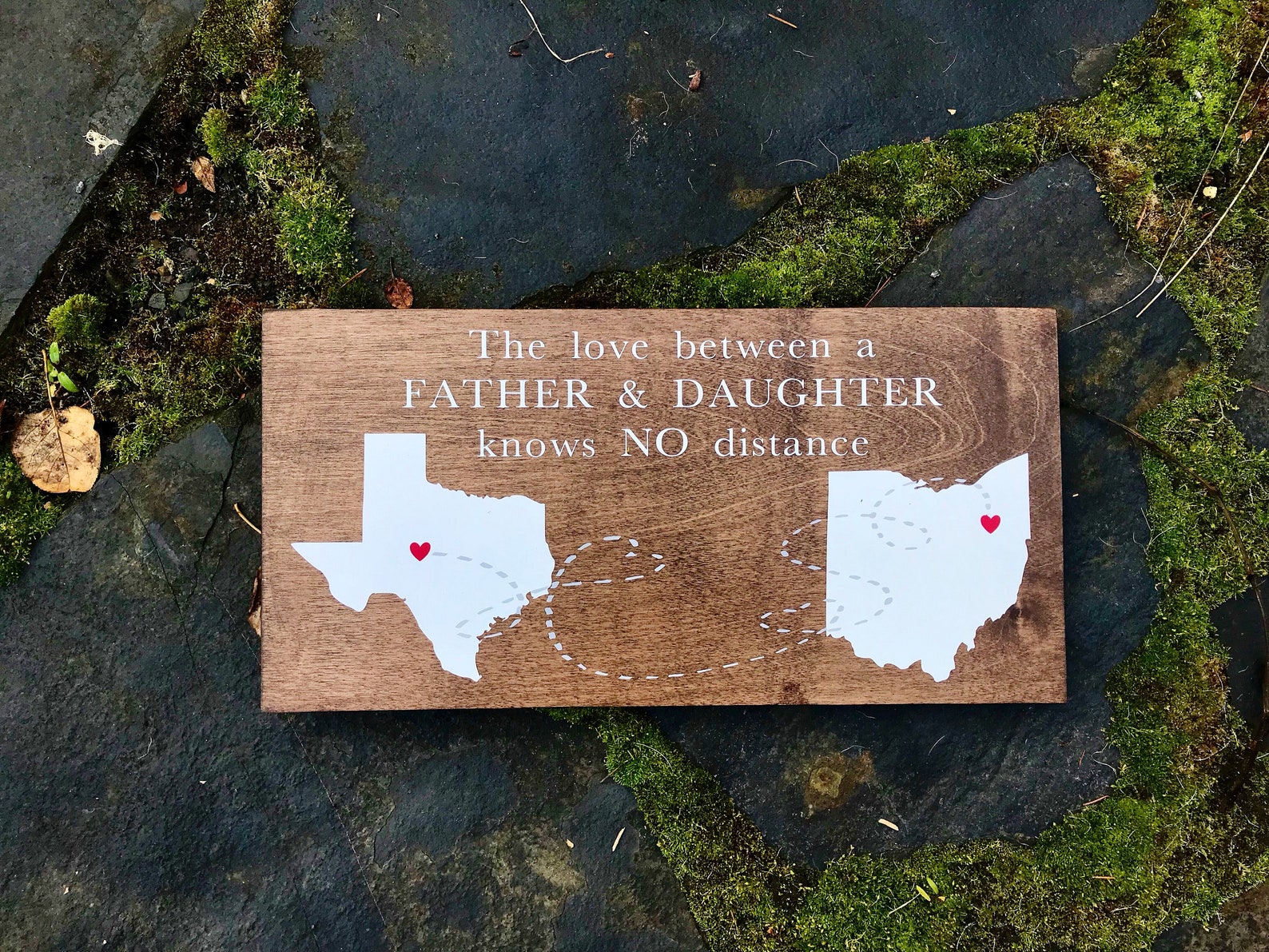 Fathers Day Fathers Day Gift Father Sign Father Daughter | Etsy